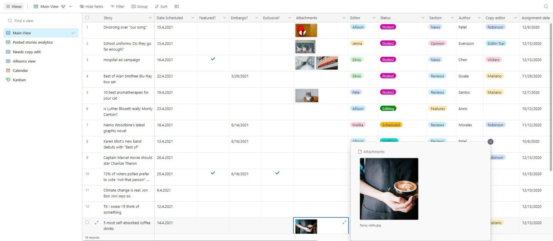 Top 5 Use Cases of Airtable for Marketing